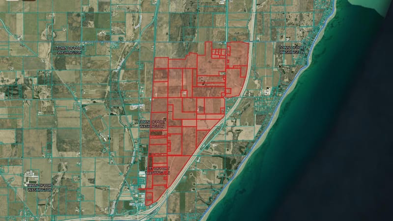 Vantage Port Washington Data Center: The VDC Wisco Land Grab, Mapped